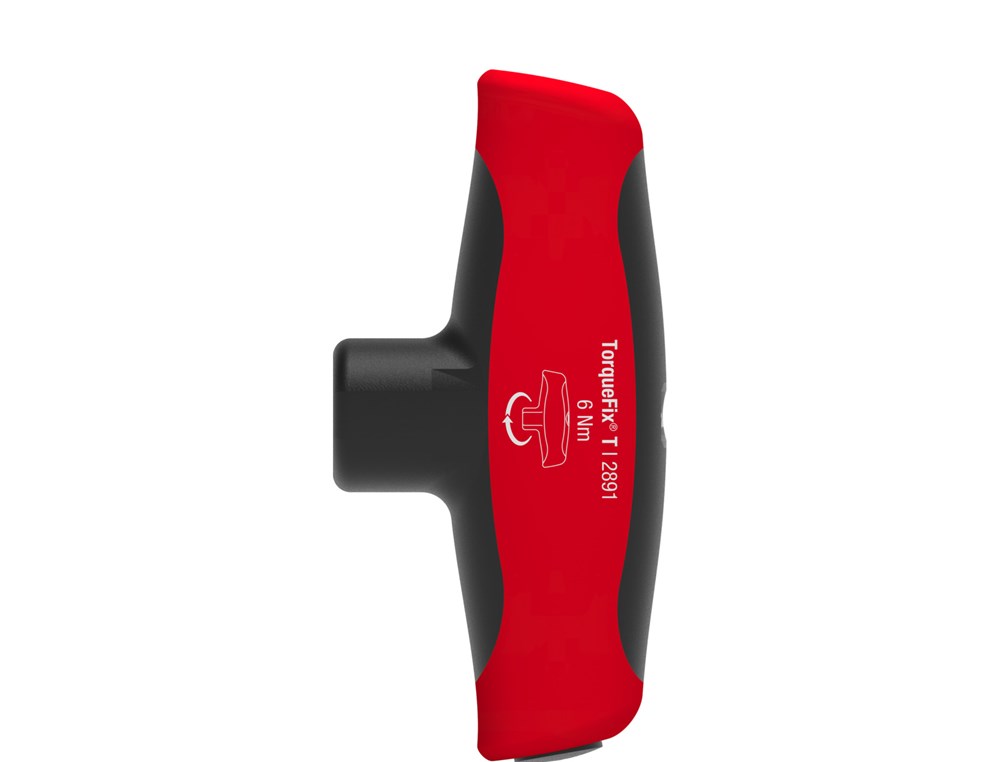 WIHA Momentschroevendraaier met dwarsgreep TorqueFix® T vast ingestelde ...