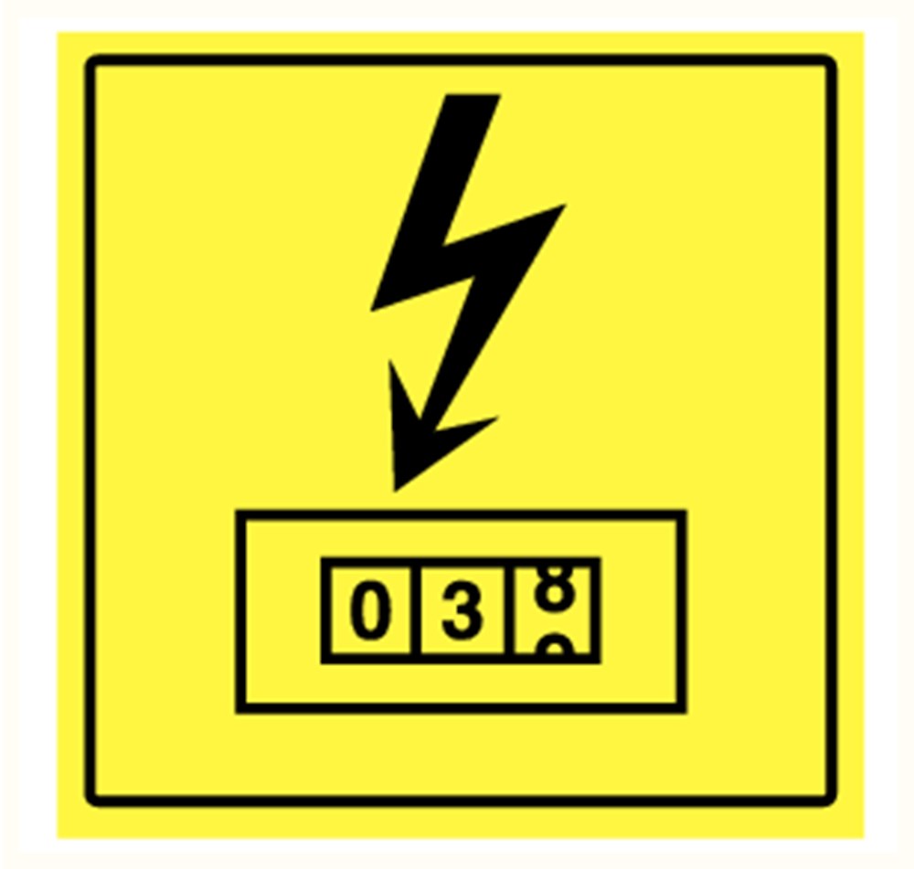 Pikt-o-norm Pictogram elektra meter kopen? | Maes Vakhandel